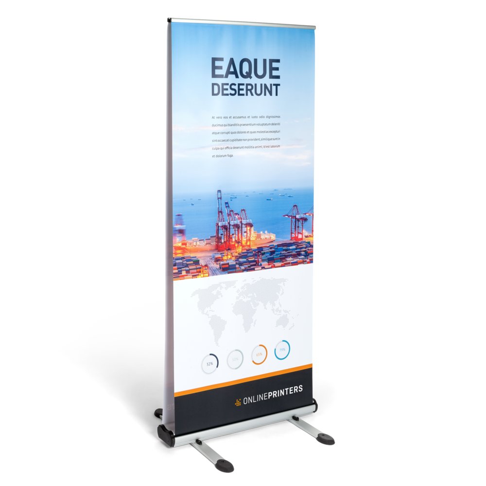 Outdoor Roll-Up drucken - doppelseitig