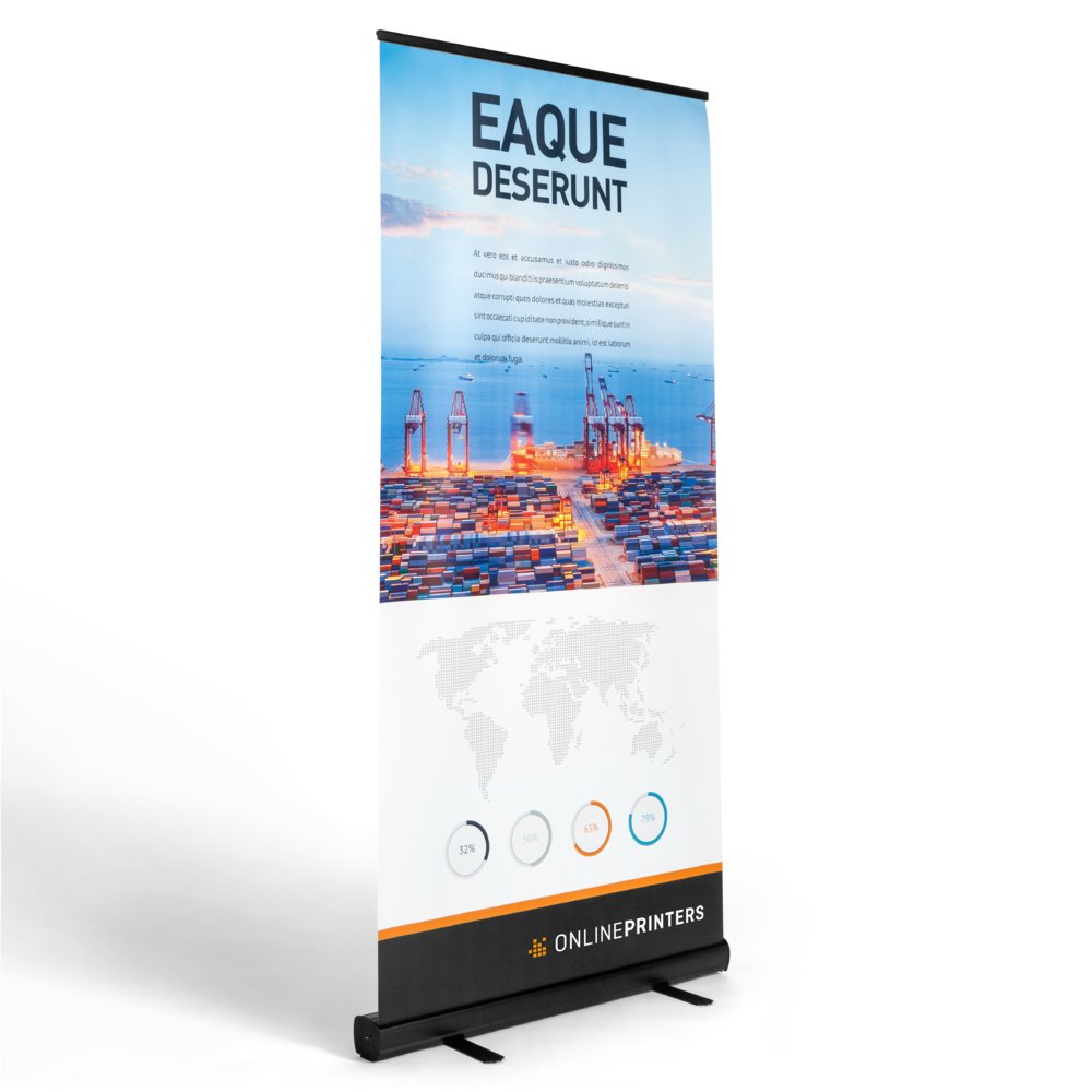 Roll-Up Banner Budget 100x200cm