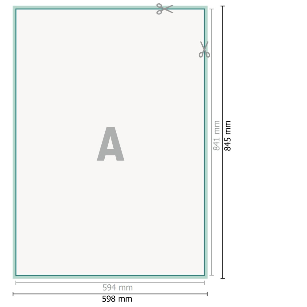 A1 Plakate und Poster günstig drucken lassen » Kostenlose Vorlage