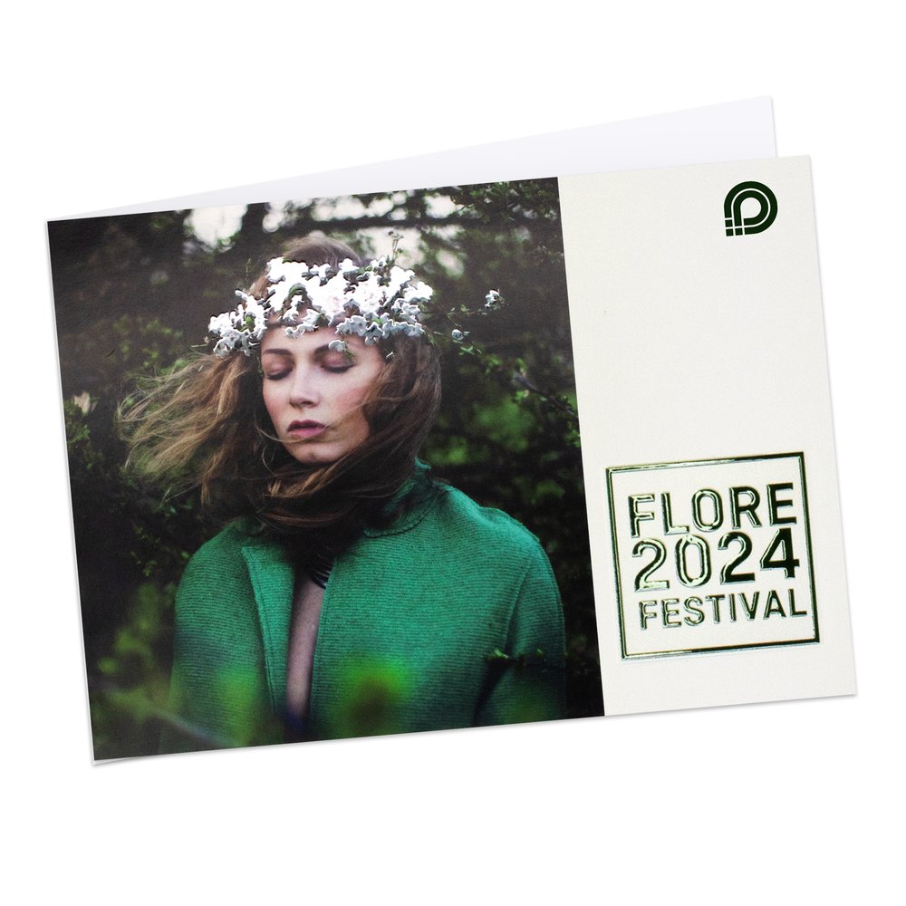 Klappkarten Hochformat mit partiellem UV-Lack, DIN A4, DIN A4 bei ...