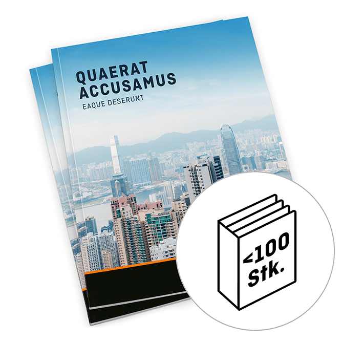 Kataloge günstig drucken lassen - z. B. mit Klebebindung | ONLINEPRINTERS