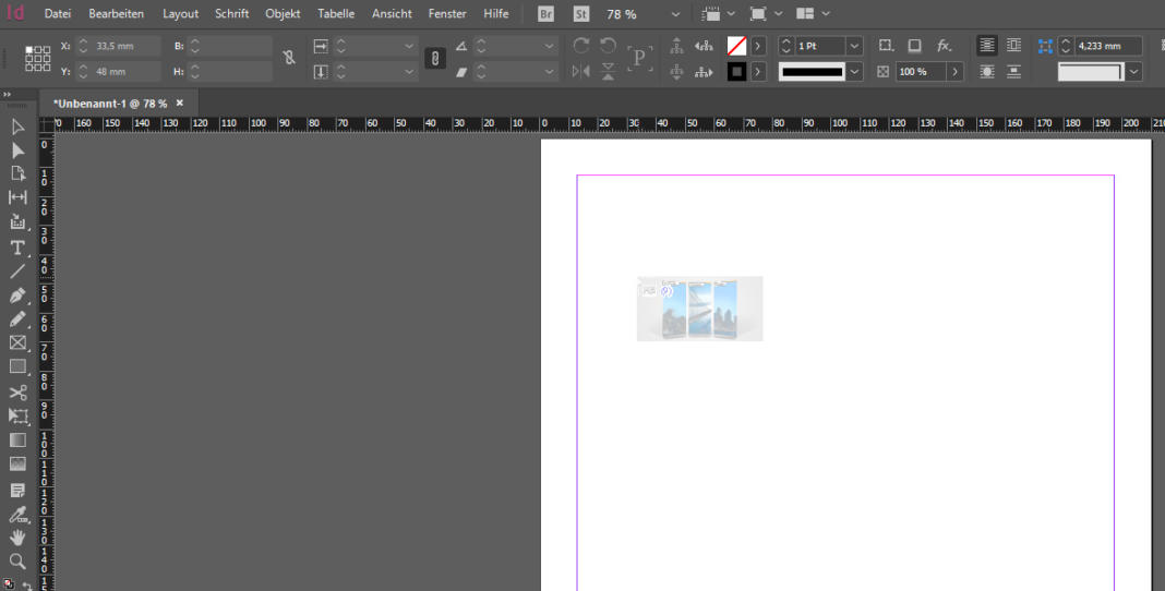 Kontaktabzug erstellen » Mehrere Bilder in InDesign platzieren