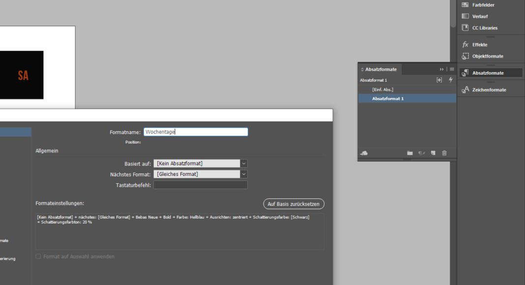 Tabellen erstellen & einfügen in InDesign - z.B. für Kalender 202 3