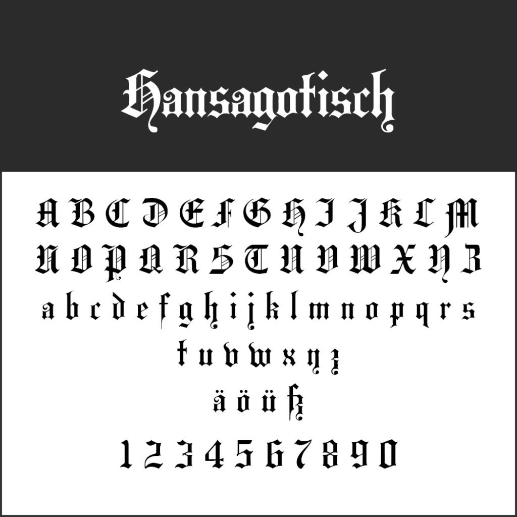 Gotische Schrift: Fonts zum kostenlosen Download