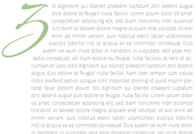 Initial: Wann und wie wird es im Layout richtig eingesetzt?