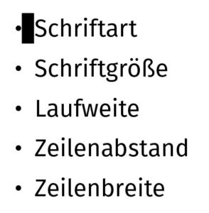 Mikrotypografie: mit korrekter Schreibweisen und Abständen punkten