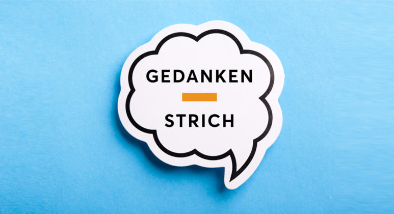 Gedankenstrich im Einsatz (Schreib- und Gestaltungsregeln Teil 2)