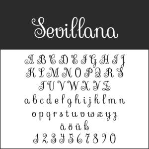 Spanische Schrift – Fonts zum kostenlosen Download