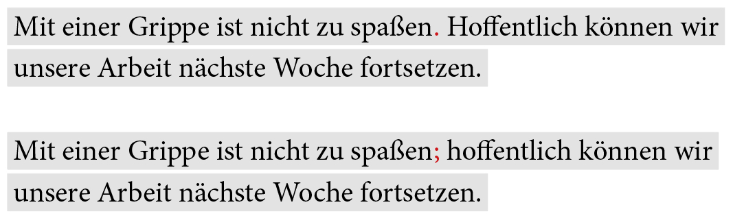 Das Semikolon: Punkt und Komma gemeinsam im Einsatz (Teil 5)