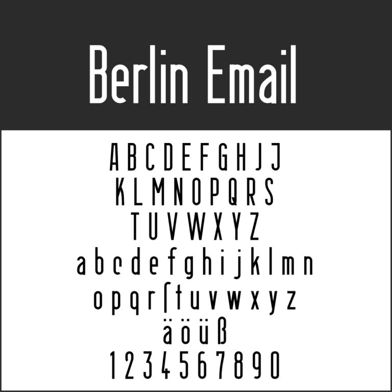 Berliner Schriftart – knorke Gratis-Fonts aus der Hauptstadt