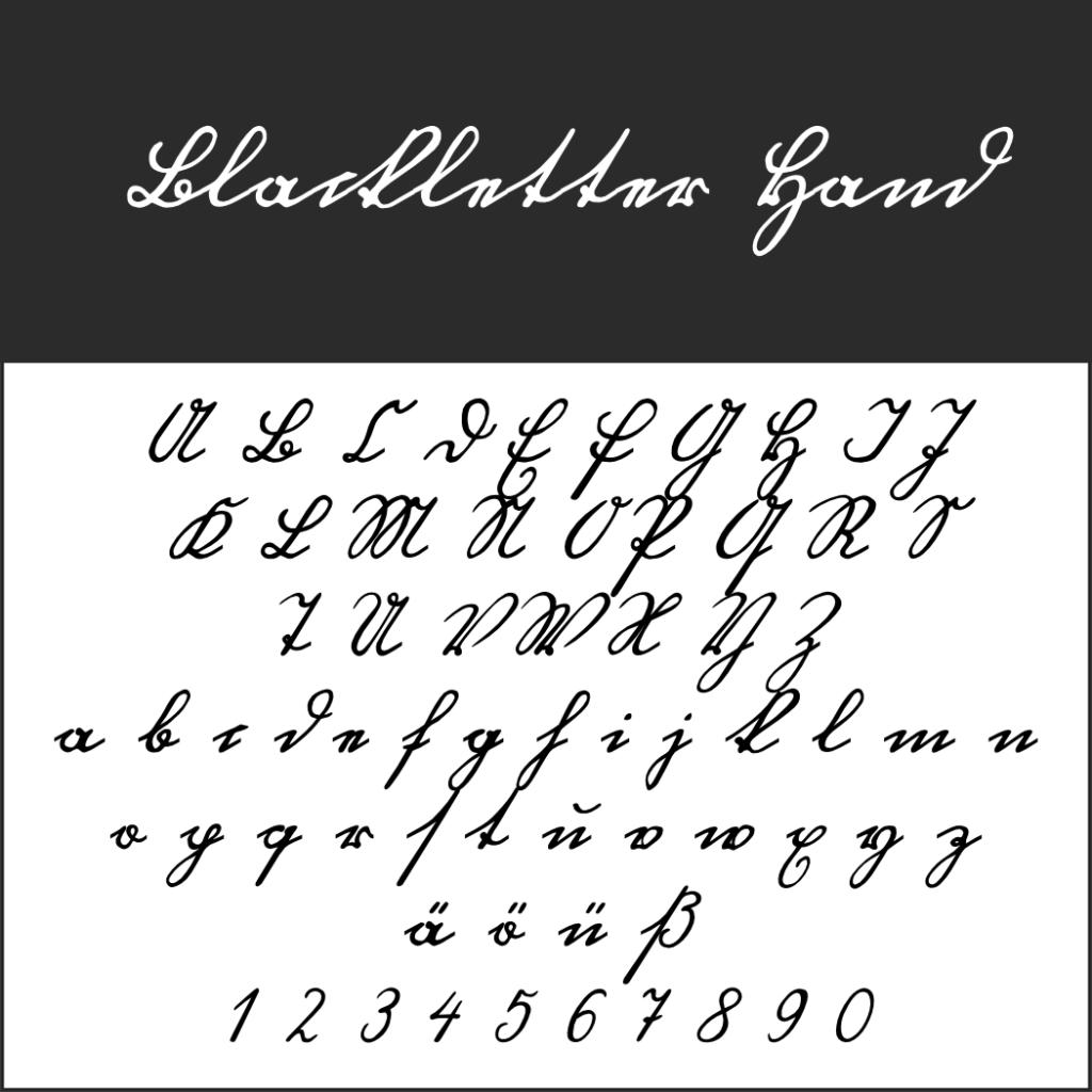 Deutsche Schrift - Wissenswertes und kostenlose Fonts