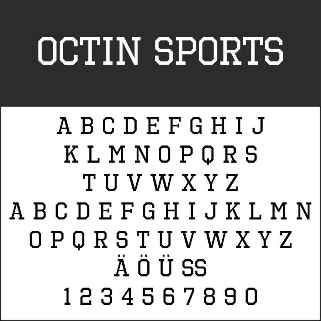 Sportliche Schriftart – Gratis-Fonts für athletische Anlässe