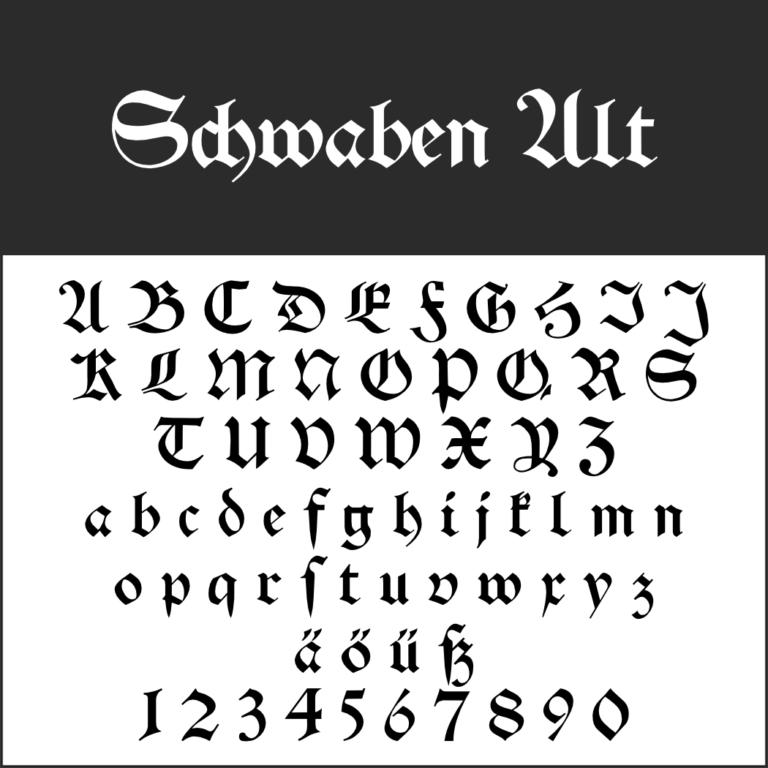 Deutsche Schrift - Wissenswertes und kostenlose Fonts