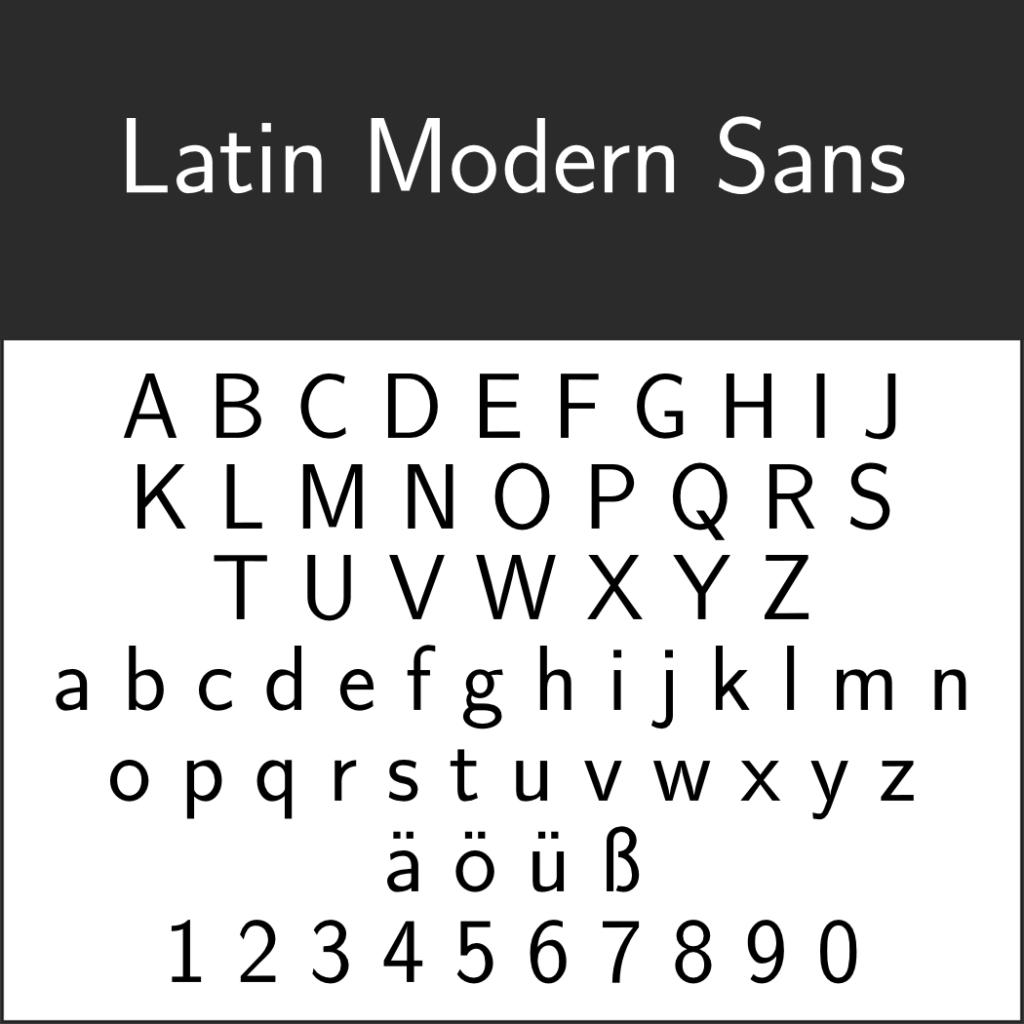 Sans Serif Fonts für alle Fälle zum Gratis-Download