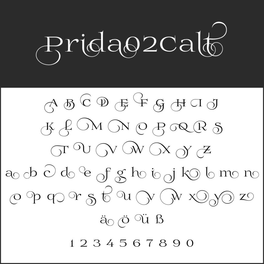 Breite Schriftart für extra Aufmerksamkeit zum Gratis-Download