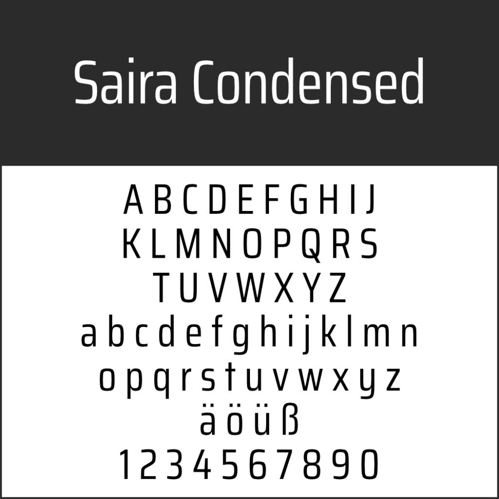 Schmale Schriftart: Gratis-Fonts zum Herunterladen