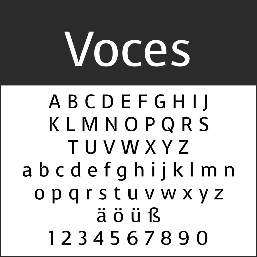 Einfache Schriftarten, die für jeden Anlass geeignet sind