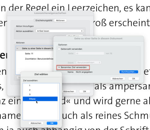PDF Lesezeichen erstellen und verwalten