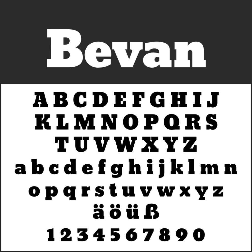 Slab Serif Fonts für einprägsame Werbebotschaften