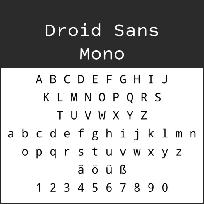 Monospace Fonts zum kostenlosen Download