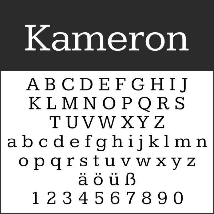 Slab Serif Fonts für einprägsame Werbebotschaften