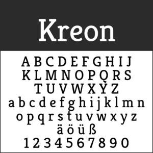 Slab Serif Fonts für einprägsame Werbebotschaften