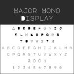 Monospace Fonts zum kostenlosen Download