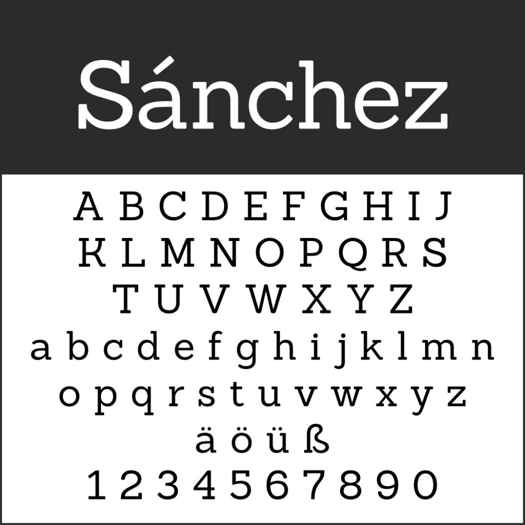 Slab Serif Fonts für einprägsame Werbebotschaften