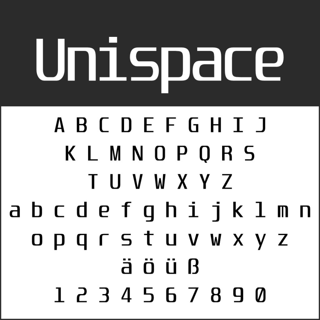 Monospace Fonts zum kostenlosen Download