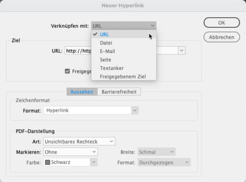 InDesign Hyperlinks – wir zeigen, wie man sie erstellt und weitergibt