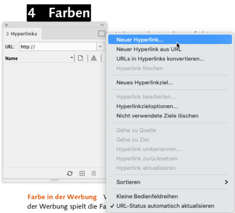 InDesign Hyperlinks – wir zeigen, wie man sie erstellt und weitergibt