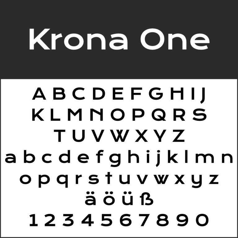 Nordische Schriftart - traditionell oder modern