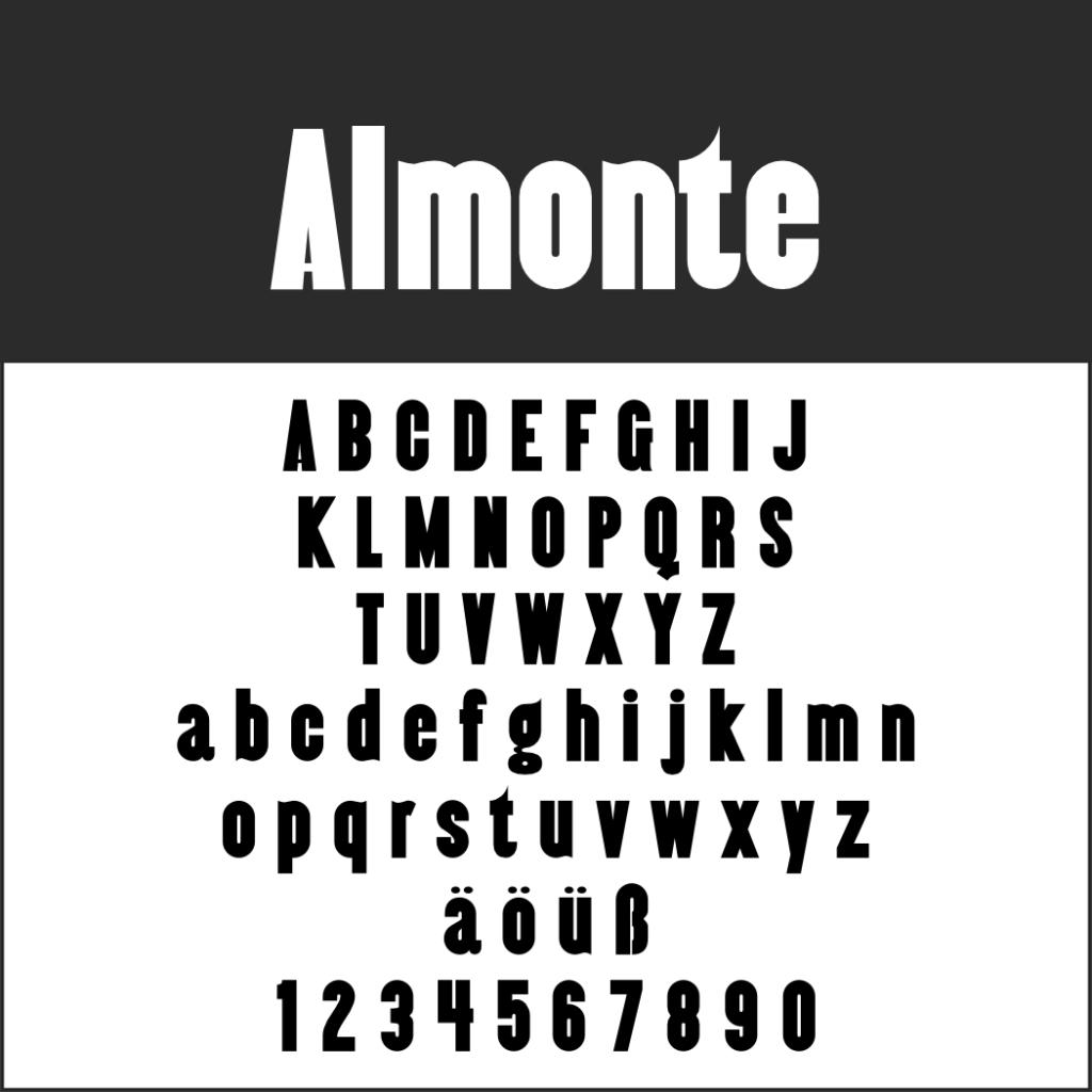 Vintage-Schrift für den besonderen Effekt