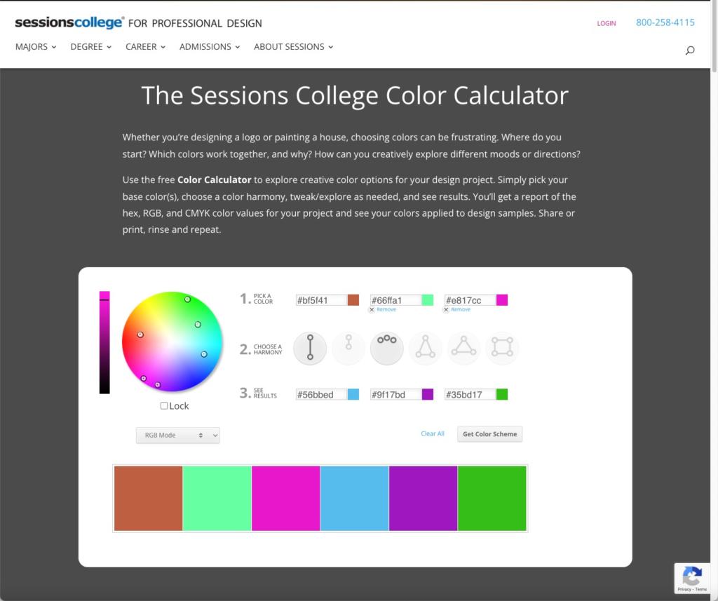 Farben und Farbkombinationen finden – mit Color-Tools