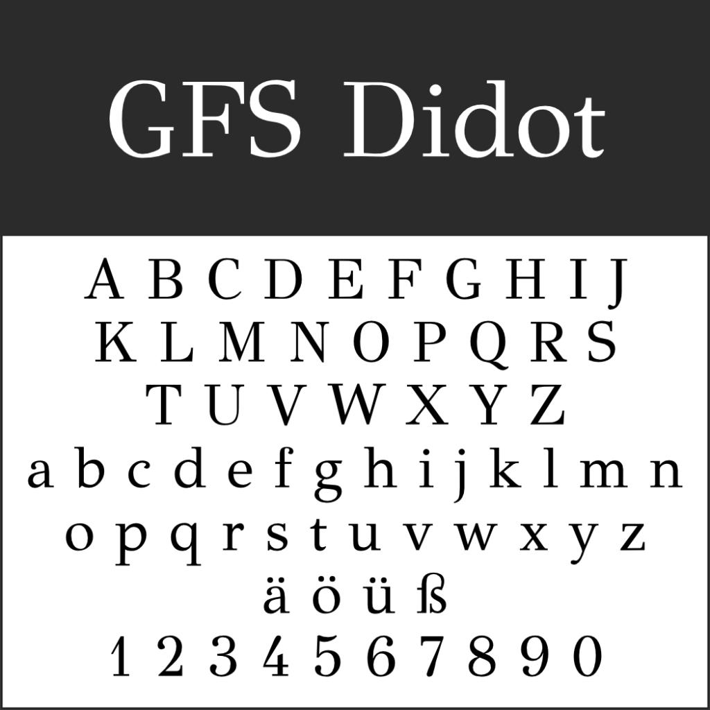 Beliebte Schriftarten - mit Download-Fonts