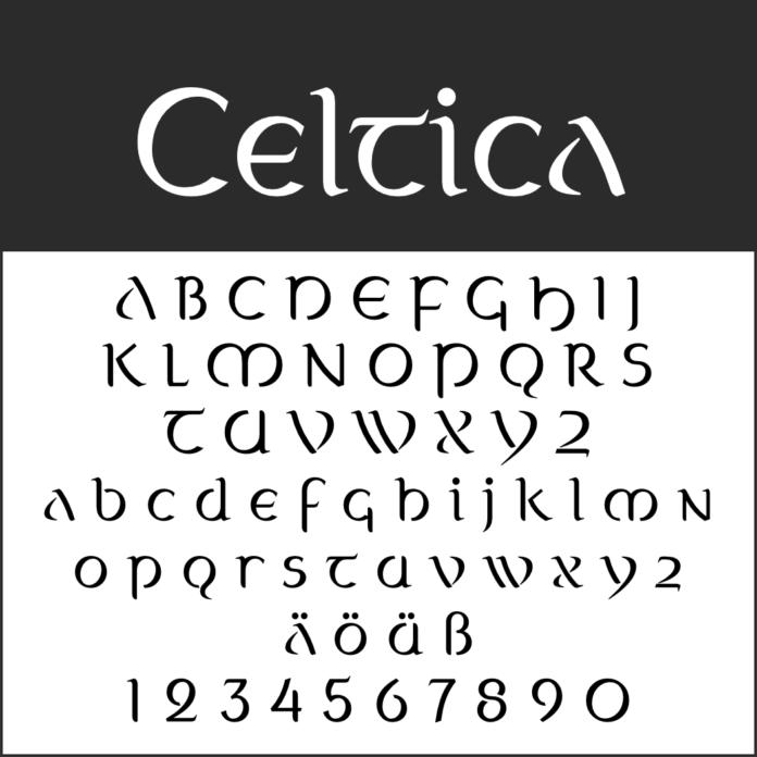 Gälische Schrift zum Herunterladen