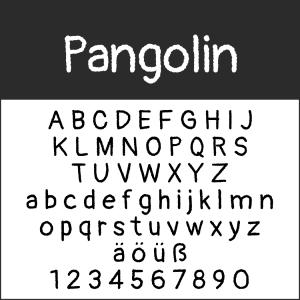 Druckschrift für aufmerksamkeitsstarke Botschaften