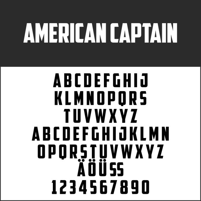 Marvel-Schrift für heldenhafte Momente