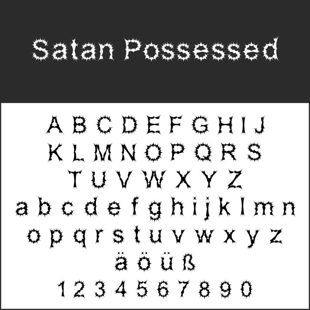 Grusel-Schriftart für wohlige Schock-Momente