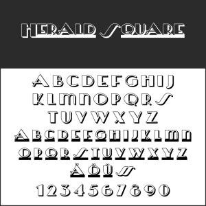 Schrift mit Schatten – selbst gestalten oder herunterladen