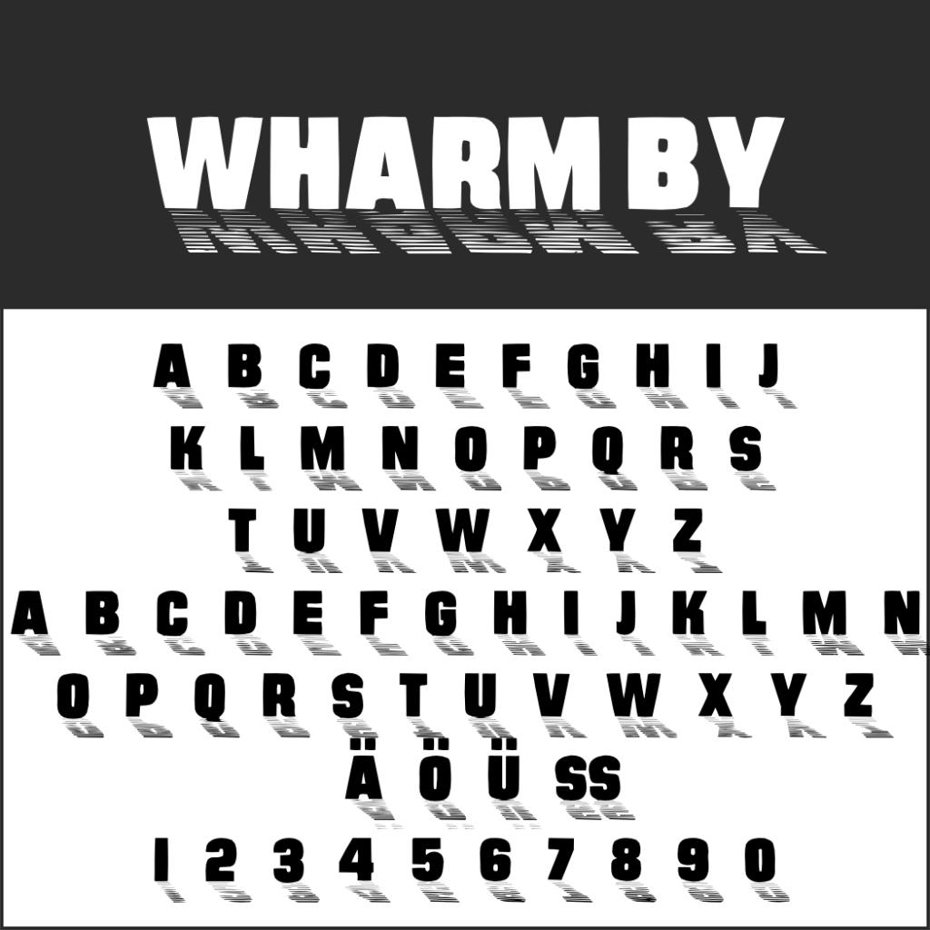 Schrift mit Schatten – selbst gestalten oder herunterladen